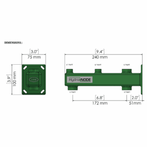 HN-1 : Expansion Tank Wall Bracket - Axiom Industries